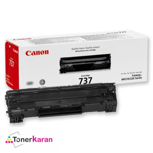 خرید و قیمت کارتریج کانن canon 737، تونر مشکی، اصل